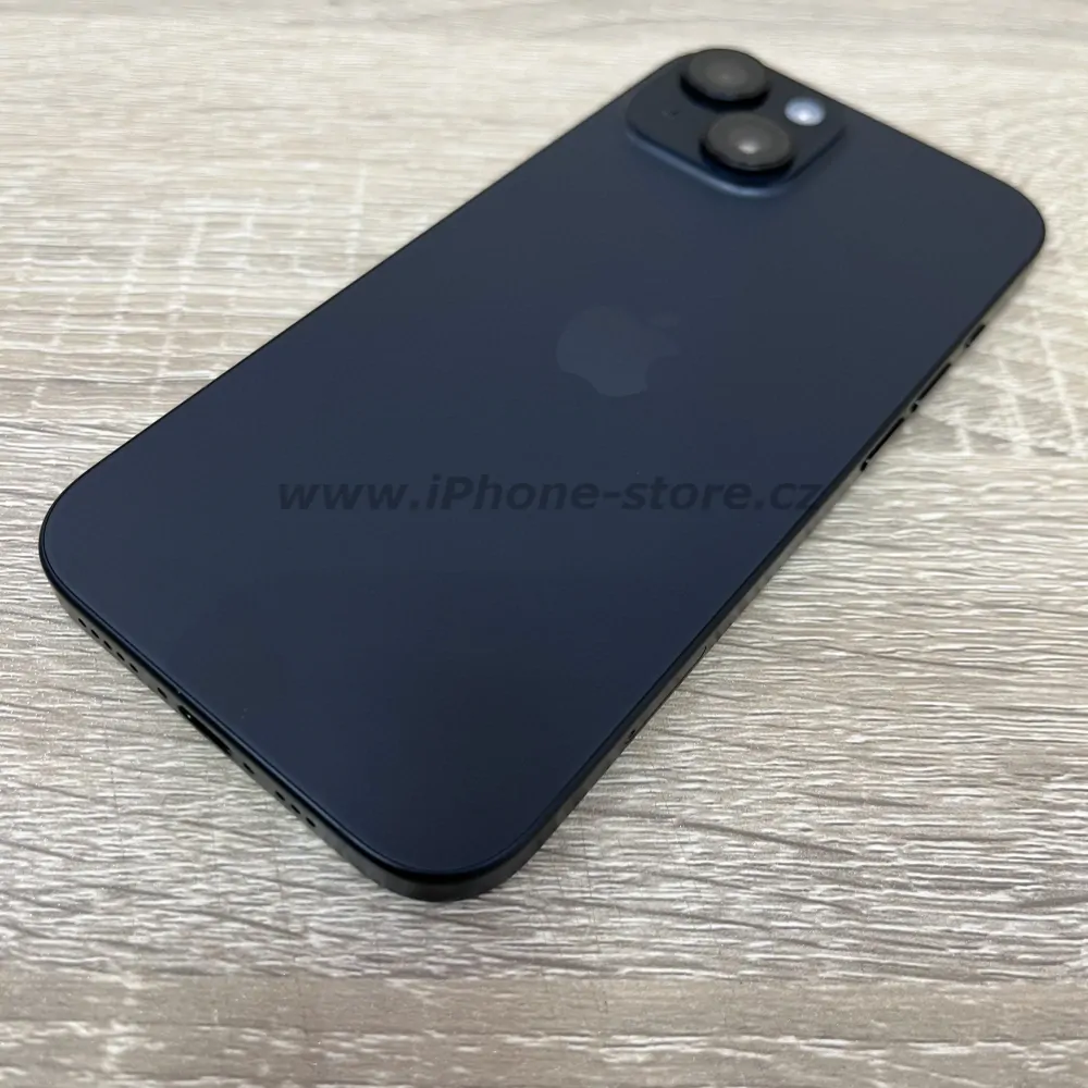 Apple iPhone 15 128GB Black E-SIM - Rozbaleno | www.iPhone-store.cz
